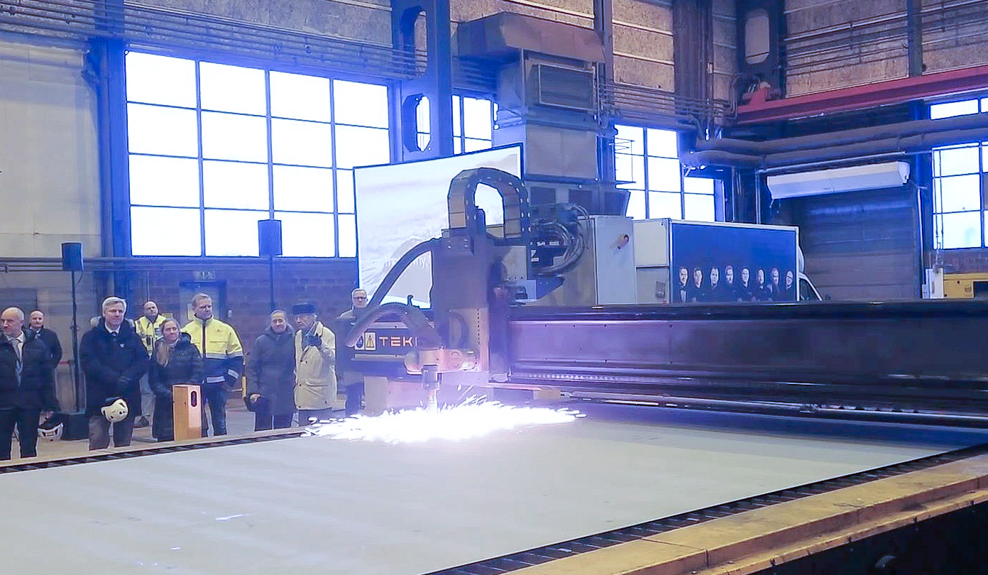 Construction of the final Pohjanmaa-class multi-role corvette has begun ...